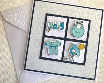 New baby boy card | Etsy