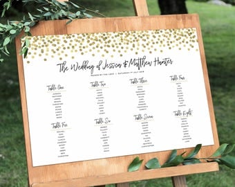 Wedding table plan | Etsy