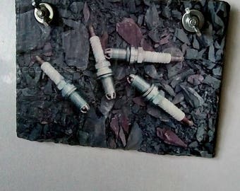Spark plug art | Etsy