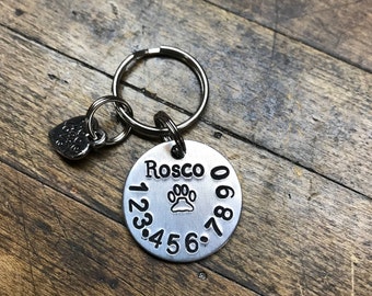 Custom Aluminum Dog Tag With 30 Chain Up To 5 Lines of