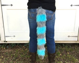 Faux fur tail | Etsy