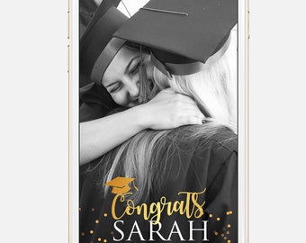Graduation geofilter | Etsy