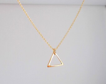 Triangles necklace | Etsy