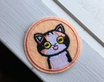 Cat patch | Etsy