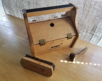Shoe shine box | Etsy