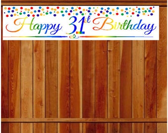 31st birthday | Etsy