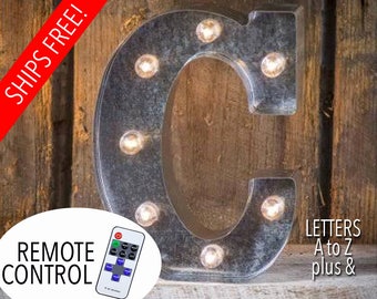 Marquee letters | Etsy