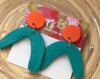Funky earrings | Etsy