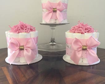 Mini diaper cakes | Etsy