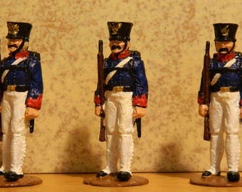 Metal toy soldiers | Etsy