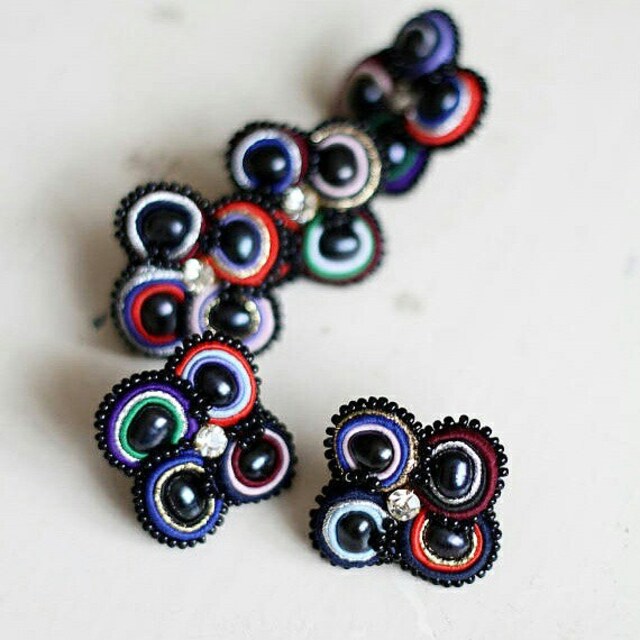 Handcrafted jewelry from chunky necklaces to cuffs by DianaDeluxe