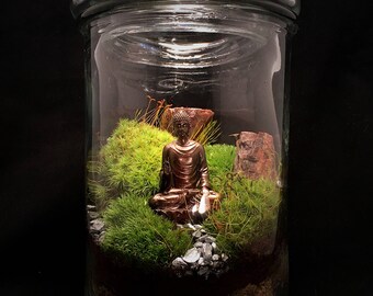 Zen terrarium | Etsy