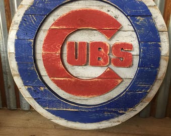 Chicago cubs decor | Etsy