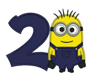 Minion number | Etsy