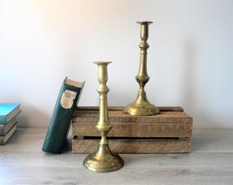 Requiem Monstrance candlestick holders pair