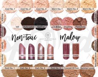 Color chart sample | Etsy