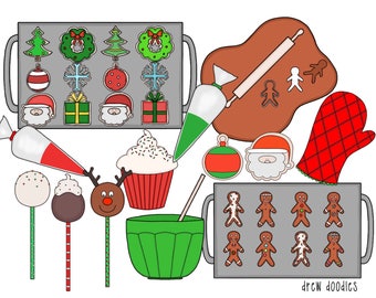 Bonnets Digital Clip Art Set Instant Download