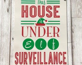 Surveillance sign | Etsy