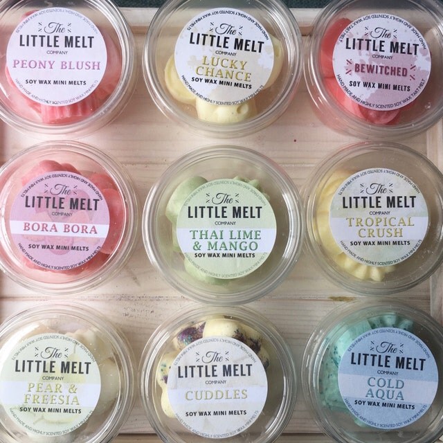 Handmade and Highly Scented Soy Wax Melts by Thelittlemeltcompany