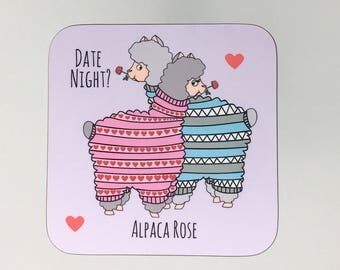 Love coasters | Etsy