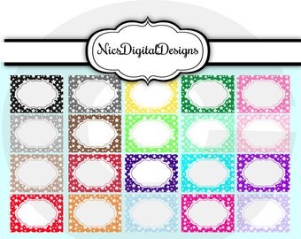 Pastel labels | Etsy