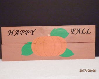 Happy fall sign | Etsy