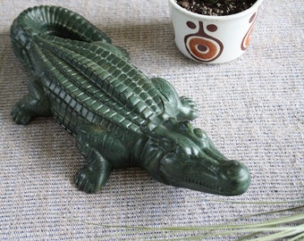 Alligator statue | Etsy