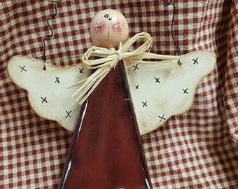 Primitive angel | Etsy