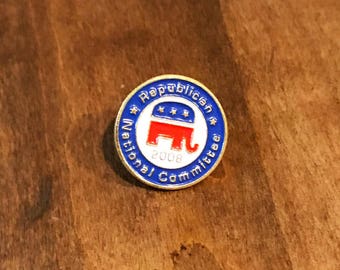 Republican party pin | Etsy
