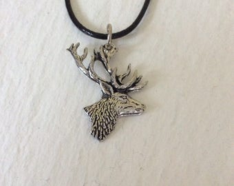 Stag necklace | Etsy