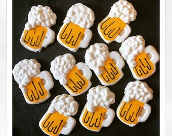 Beer mug cookie | Etsy