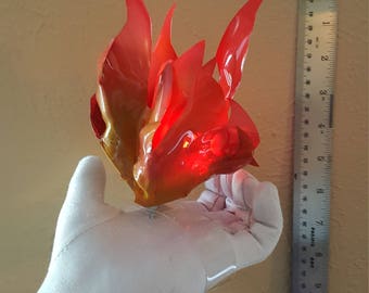 Floating fireball prop 2.0 cosplay convention halloween