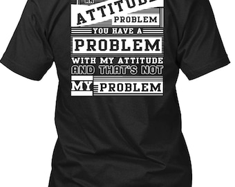 Attitude t shirts | Etsy