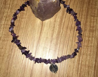 Amethyst choker | Etsy