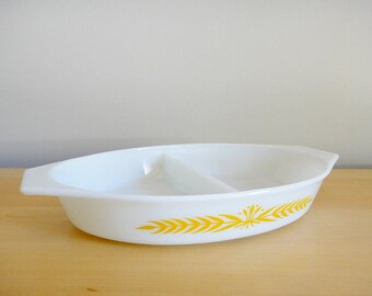 Pyrex wheat pattern | Etsy