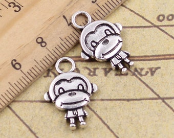 Monkey charm | Etsy