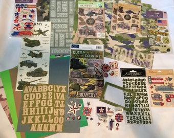 Military scrapbook | Etsy