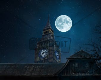 Peter pan clock | Etsy