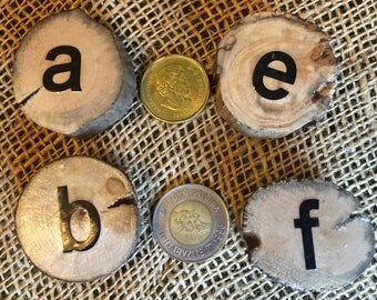 Alphabet magnets | Etsy