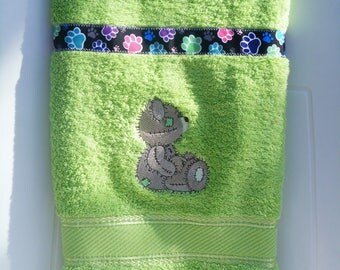 Teddy Bear Embroidery Design