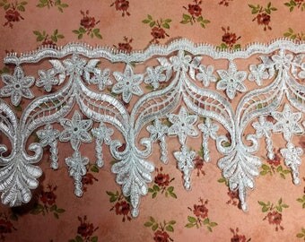 Wide lace trim | Etsy