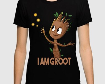 Baby groot shirt | Etsy