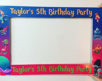 Trolls photo frame | Etsy