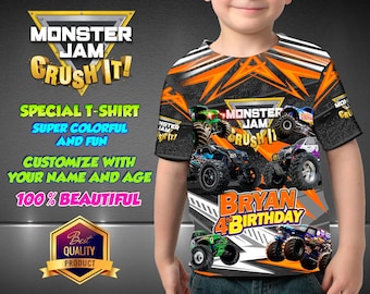 Monster jam | Etsy