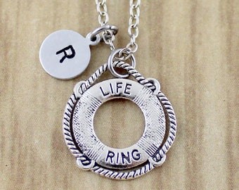 Life ring bracelet Lifeguard gift Life saver bracelet Coast