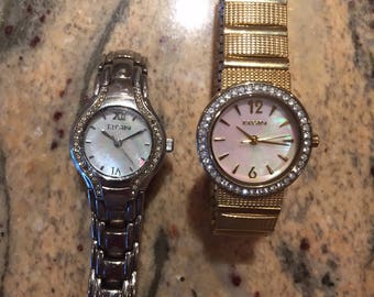 Elgin quartz watch | Etsy