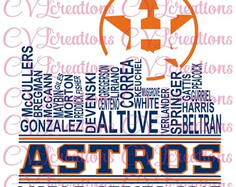 Houston astros svg | Etsy