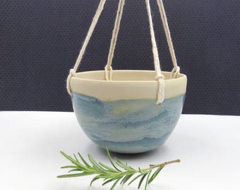 Ceramic hanging planter | Etsy