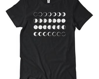 Moon tshirt | Etsy