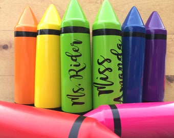 Personalized crayons | Etsy